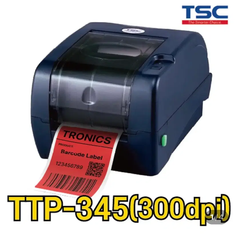 TSC TTP-345 Barcode Label Printer 300dpi, Lightly Used | eBay