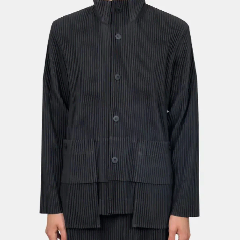 Homme Pleece Multi-Pocket Outer Jacket - Gray, Size 58 | eBay